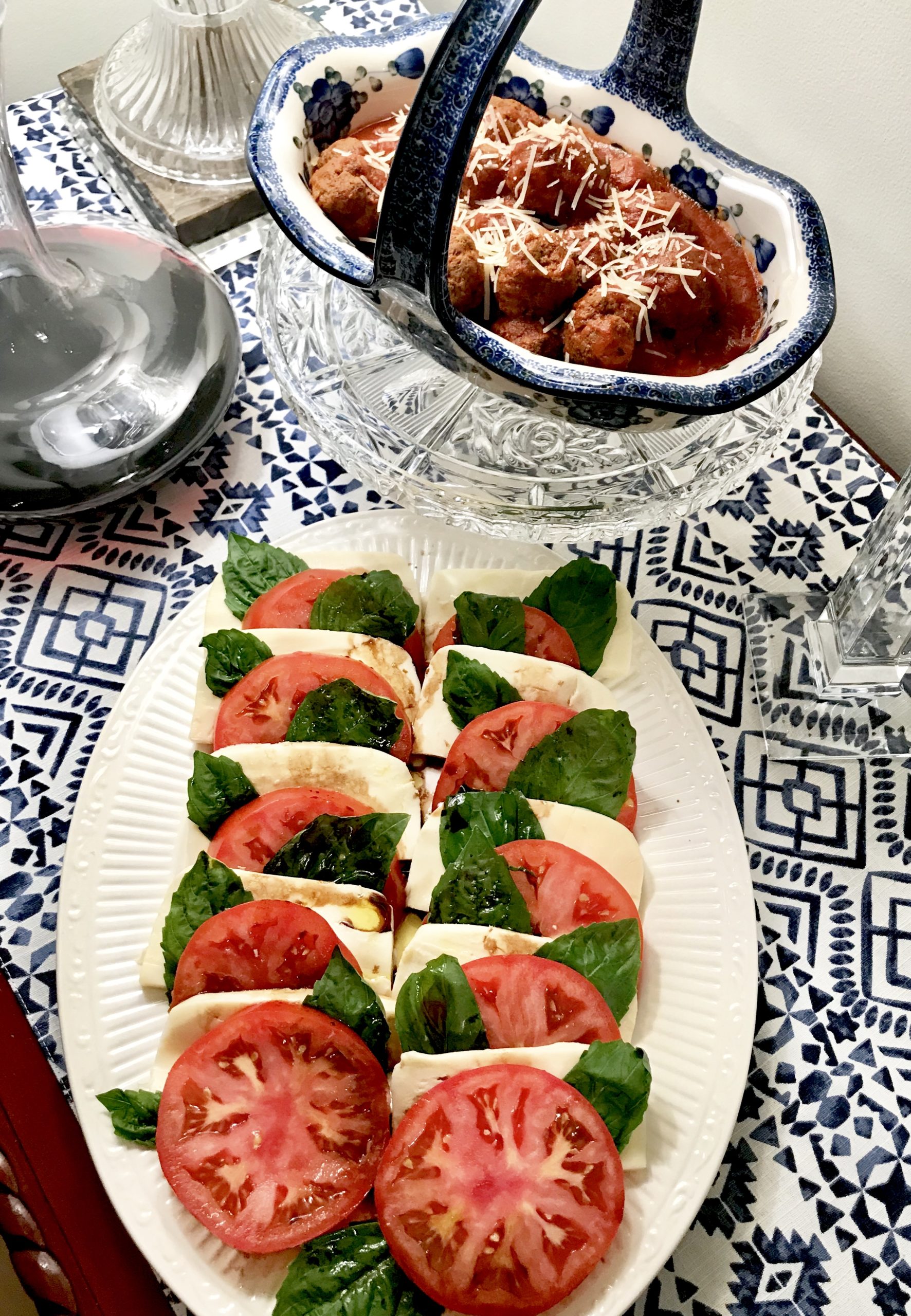 Hosting An Italian Dinner Party Pop Of Gold